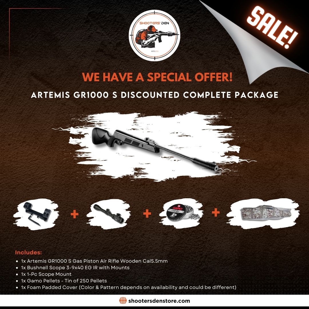 Buy Airgun Complete Packages in Pakistan - Shooter's Den