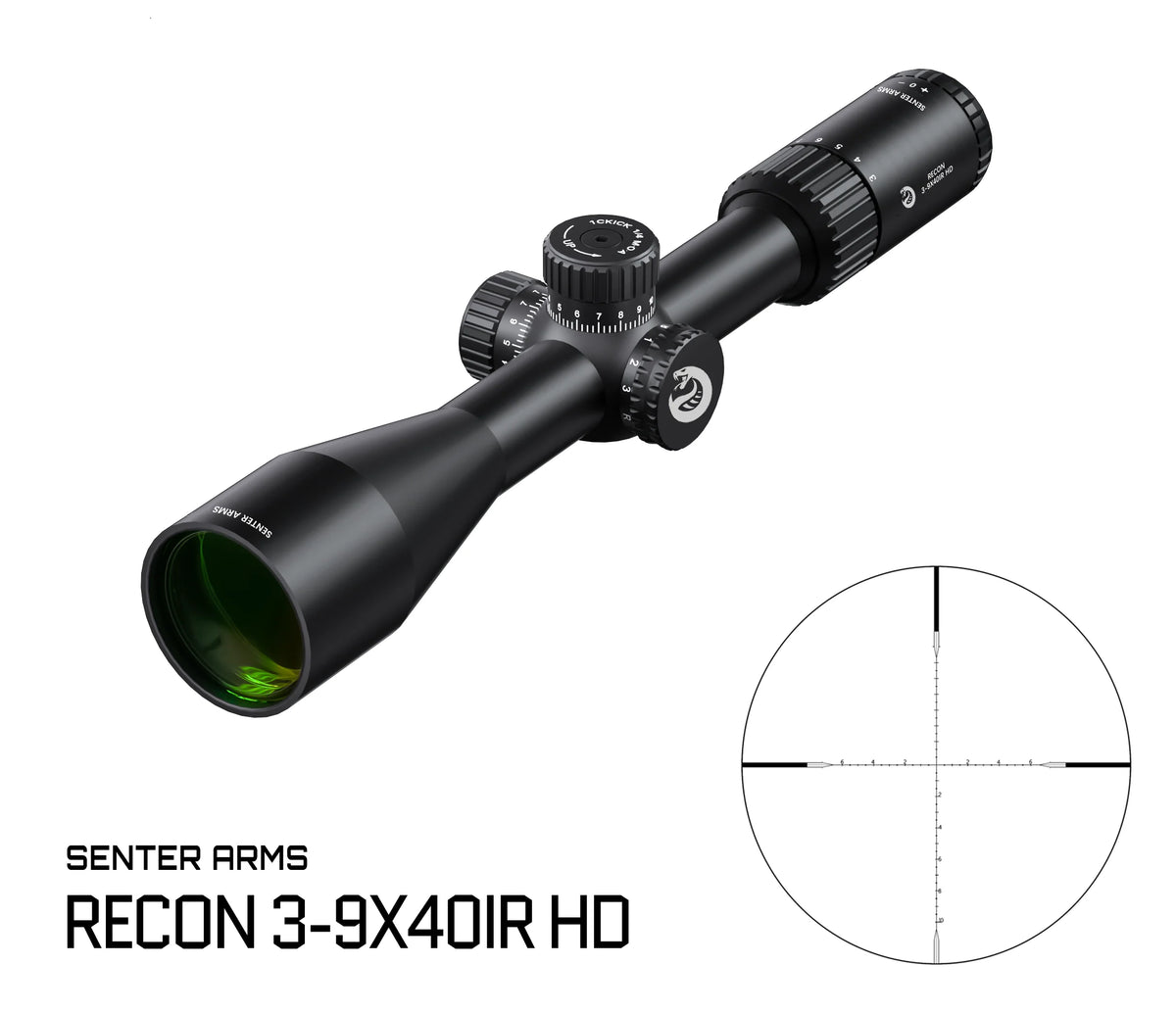 Senter Arms Recon 3-9x40 IR HD Scope In Pakistan - Shooter's Den