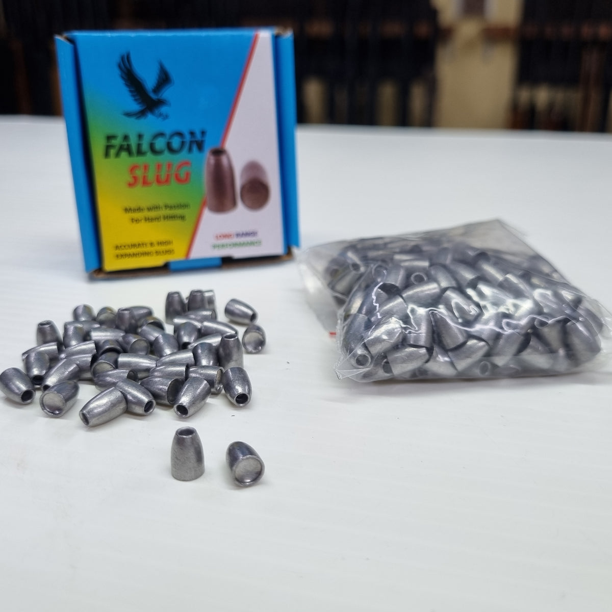 Falcon Slugs .217 Cal, 20.4gr, 230ct - Dish Base In Pakistan - Shooter ...
