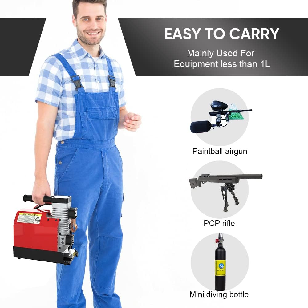 GX CS2 Portable PCP Compressor 12/220v (GX-E-CS2) in Pakistan - Shoote ...