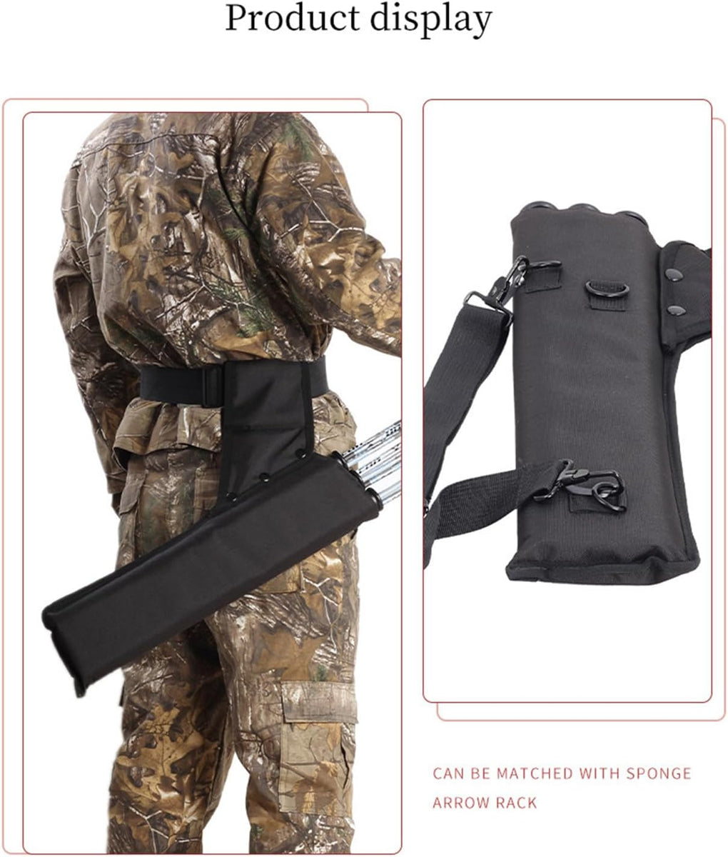 Arrow Hip Quiver with 3 Rigid Tubes In Pakistan - Shooter's Den