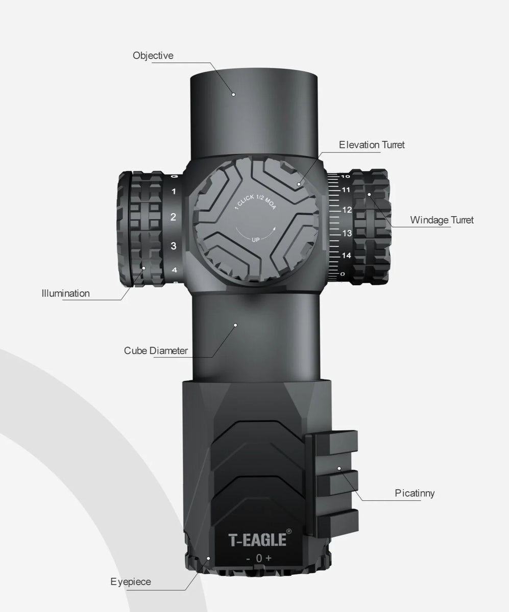 T-Eagle MR Pro3x30 IR Scope in Pakistan - Shooter's Den