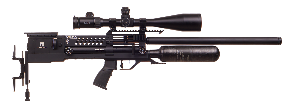 Reximex Meta Premium PCP Air Rifle - Black in Pakistan - Shooter's Den